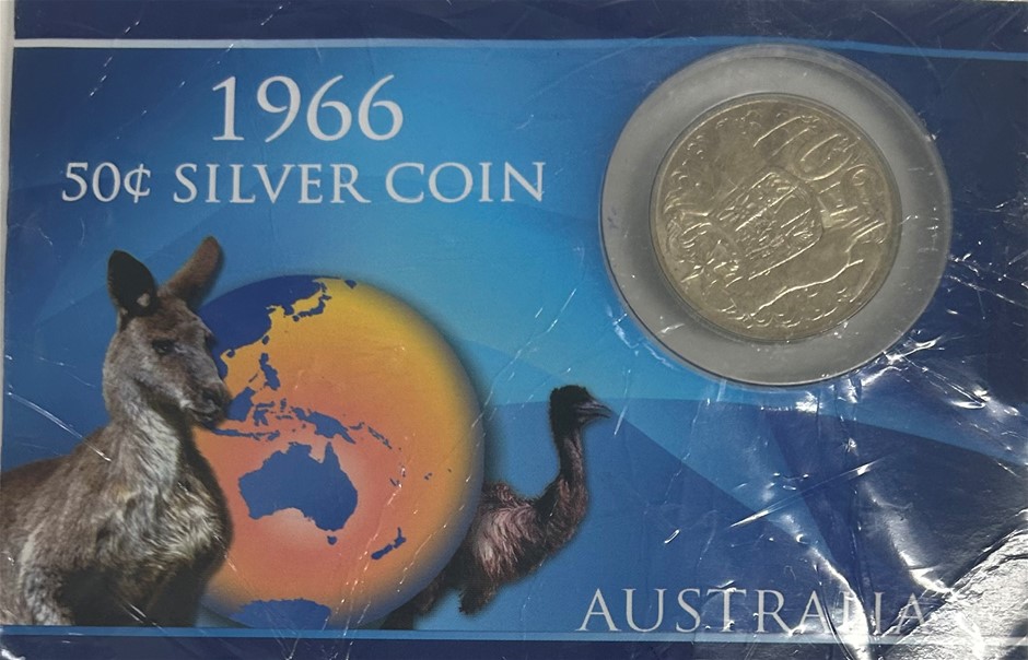 1966 Silver 50c Coin Auction (0051-2554279) | Grays Australia