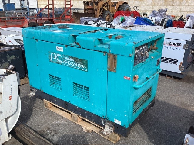 Airman PDS90S Screw Compressor Auction (0036-9043500) | Grays Australia