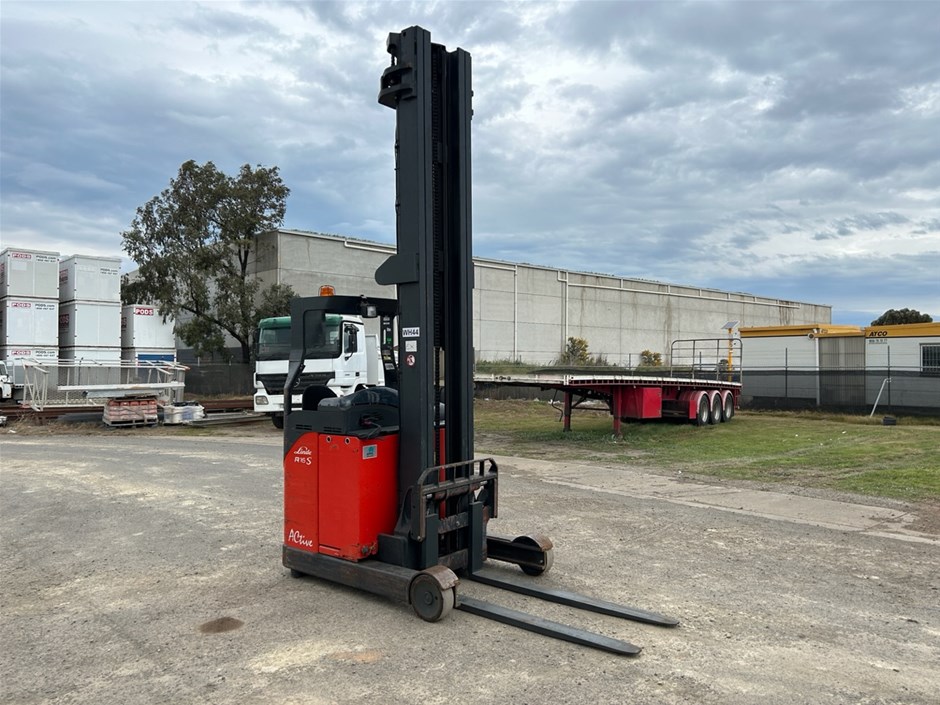 Linde R16 Reach Forklift Auction (0001-3026490) | Grays Australia