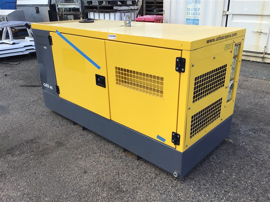 Atlas Copco 42kVA Generator Auction (0051-7046591) | Grays Australia