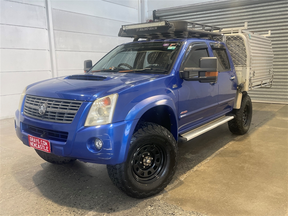 2008 Holden Rodeo LT 4X4 TD RA Turbo Diesel Manual Dual Cab Auction ...