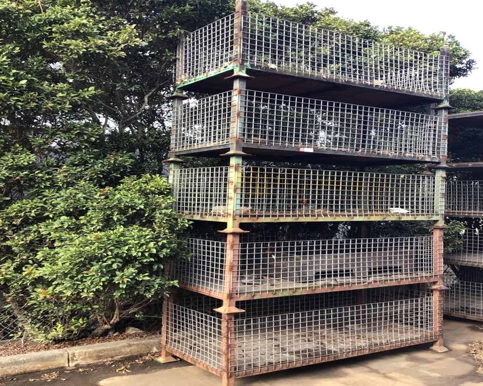 5x Steel Stackable Stillages Auction (0050-7046432) | Grays Australia