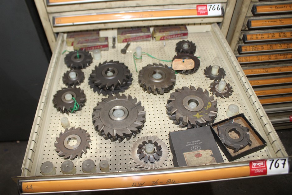 Assorted Side & Face Imperial Milling Cutters Auction (0767-5053688 ...