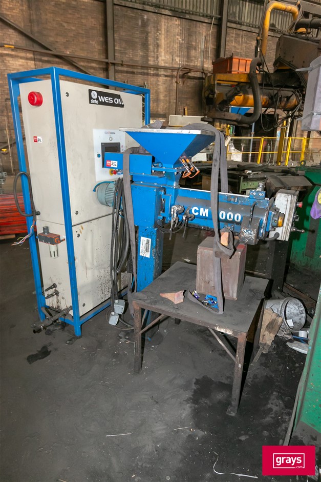Omega CM1000 Foundry Chromite Sand Mixer Auction (0202-5053689) | Grays ...