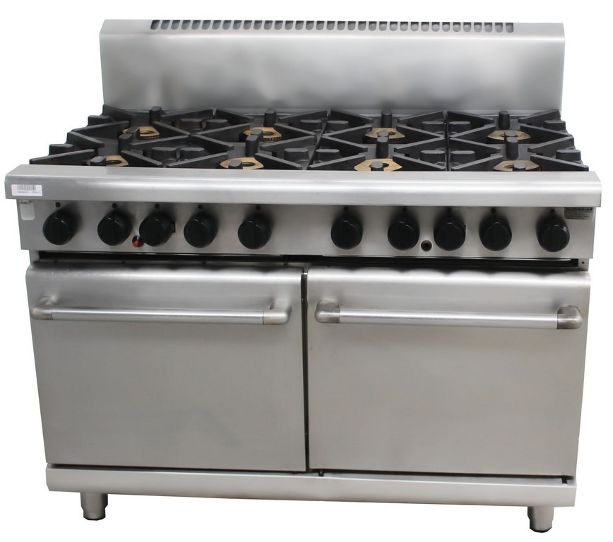 WALDORF GAS 8 BURNER STOVE WITH DOUBLE OVEN Auction (0005-5053659 ...