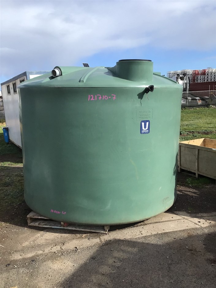 10,000 Lt Poly Tank Auction (0007-3026611) | Grays Australia