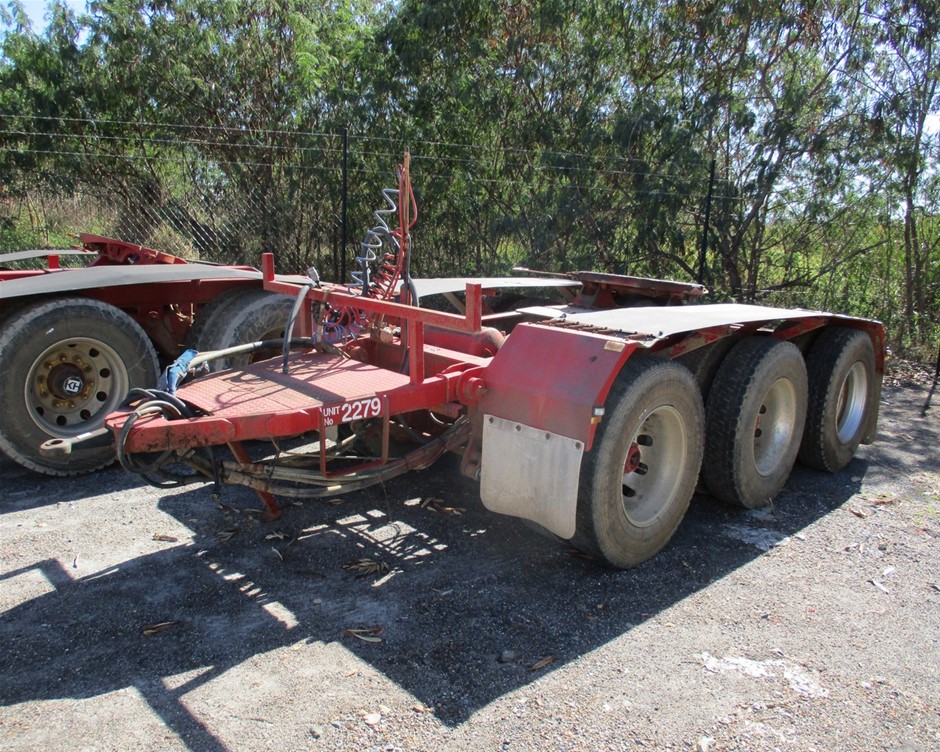 2001 Mick Murray Welding (MMW) Tri-Axle Roadtrain Dolly (2279) Auction ...