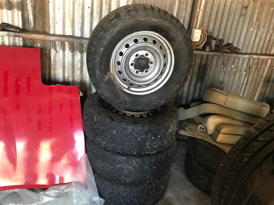 4x Steel Ford Ranger Rims Auction (0019-3026530) | Grays Australia