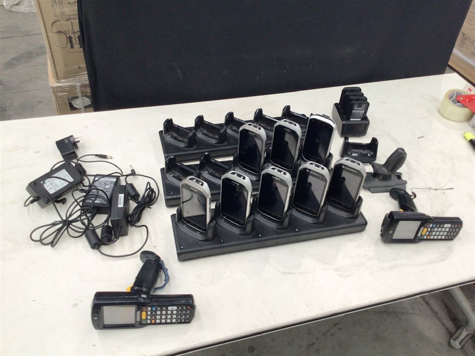 A Quantity of Assorted Bar Code Scanners and Parts Auction (0016 ...