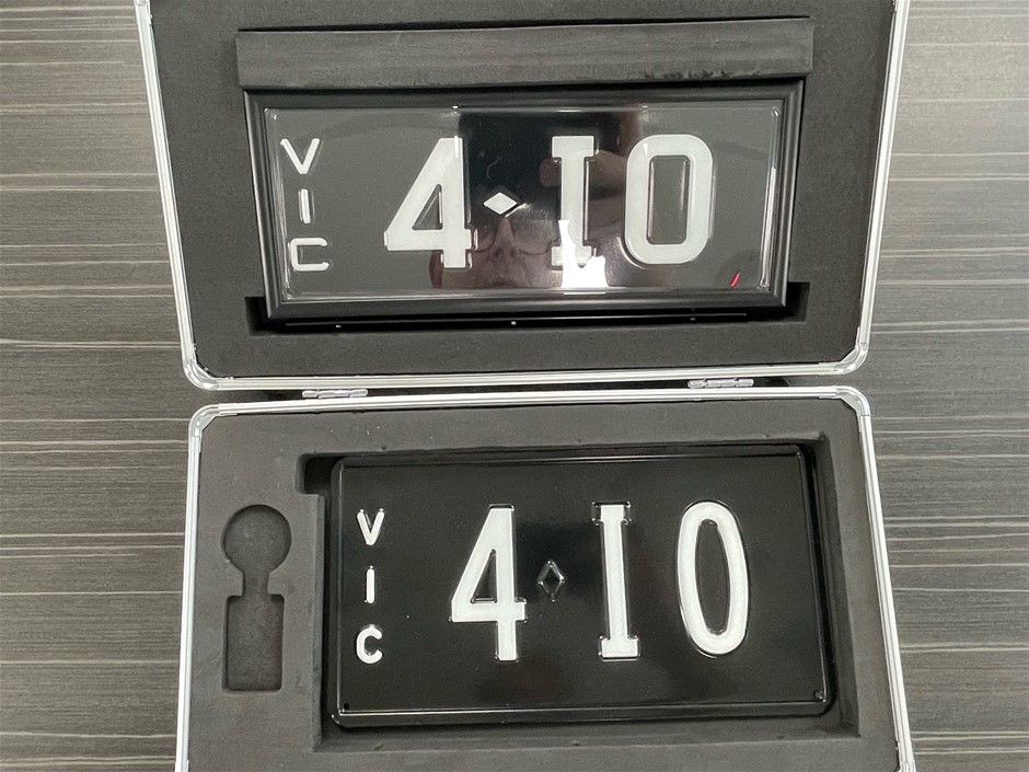 4IO (Signature Plates) Victorian Number plates Auction (0001-20084123 ...