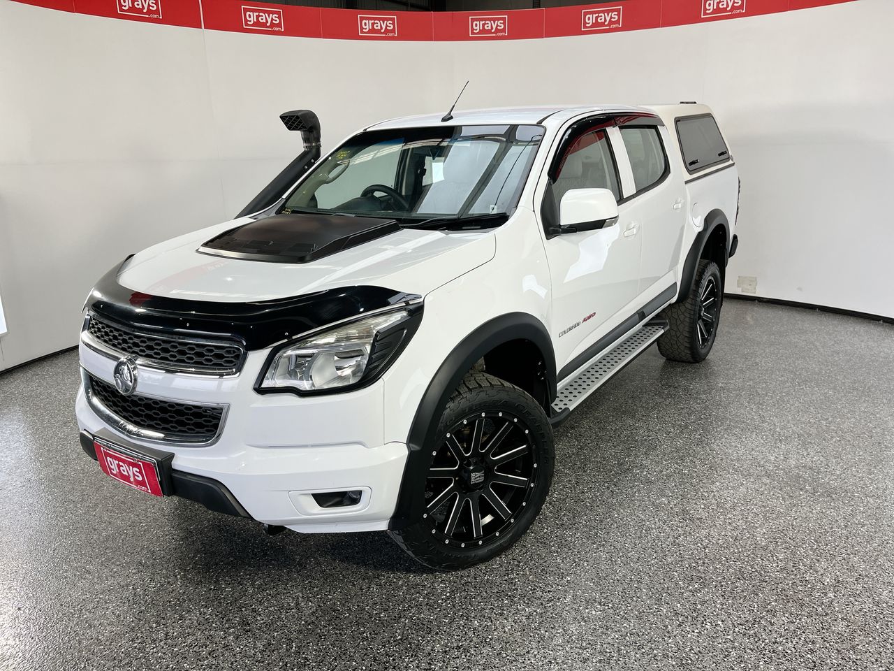 2014 Holden Colorado 4X4 LX RG Turbo Diesel Manual Crew Cab Chassis ...
