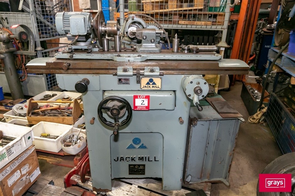 Jack Mill Universal Tool & Cutter Grinder Auction (0002-5053639 ...