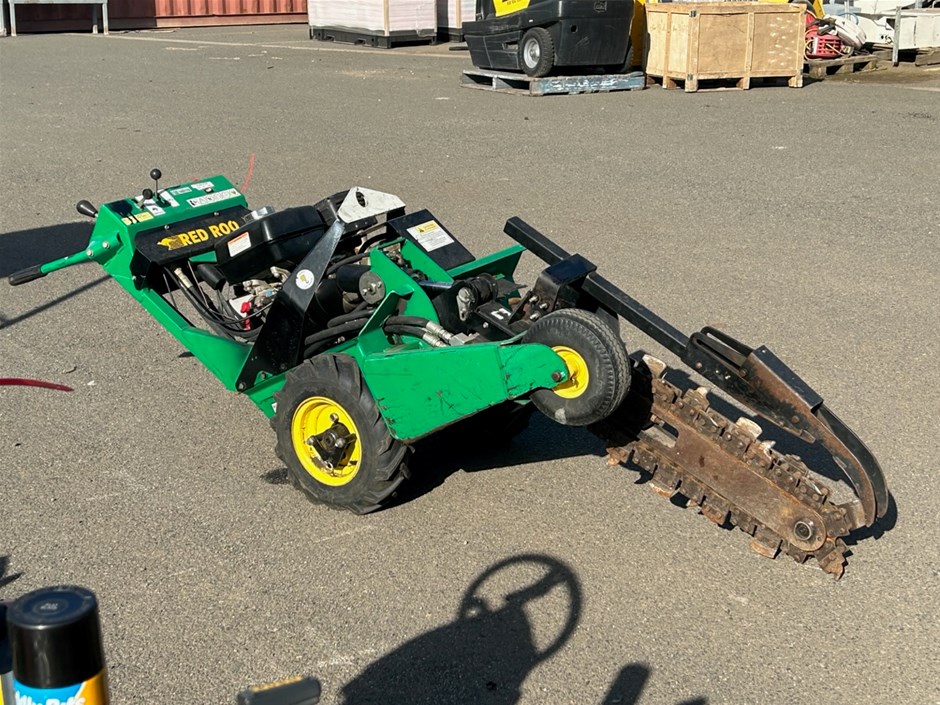 Red Roo Self Propelled Trencher Auction (0023-3026672) | Grays Australia