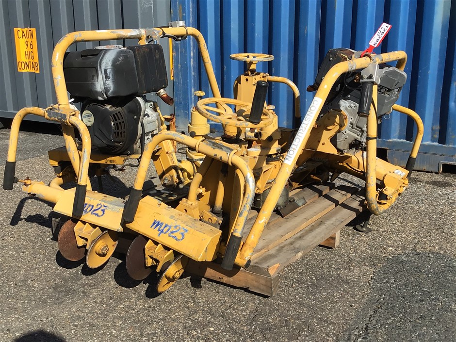 2x Geismar MP23 Rail Grinders Auction (0008-7048370) | Grays Australia