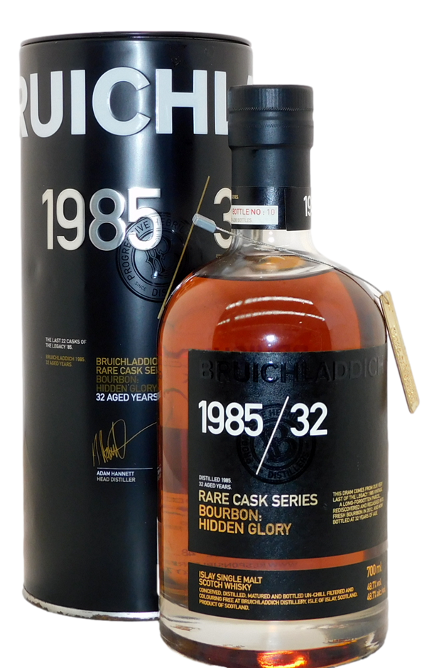 Bruichladdich 1985 32 Unpeated Islay Single Malt Scotch 32 Yrs 1x