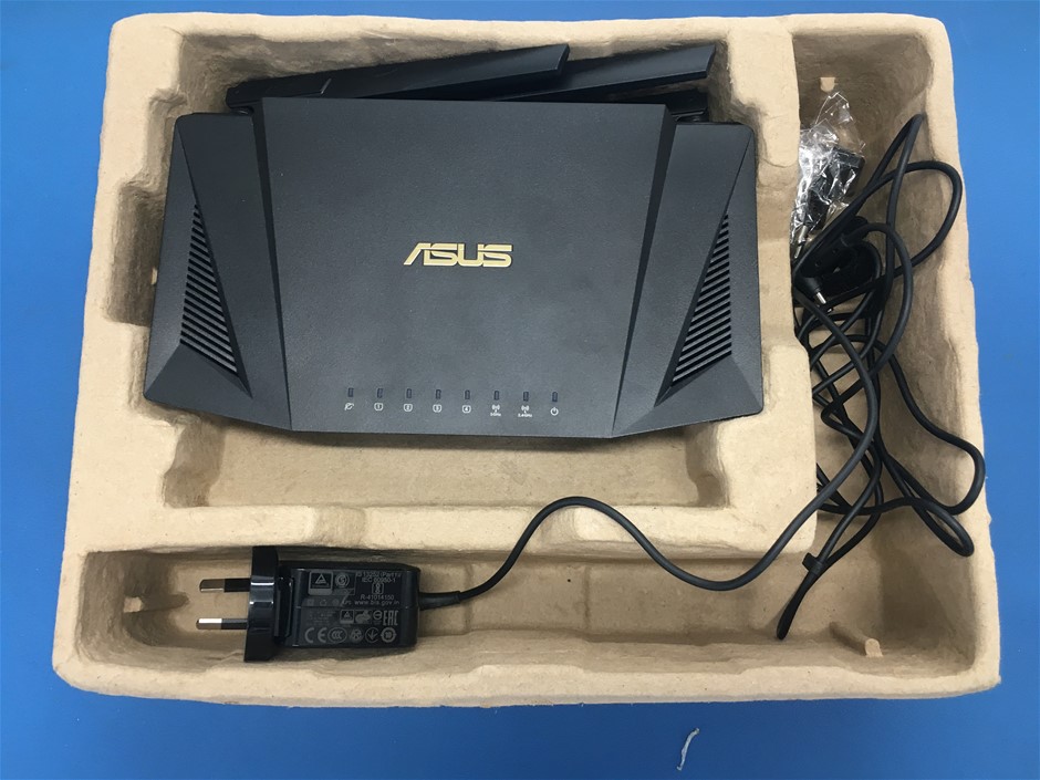 1xASUS Dual Band WiFi 6 Extendable Router Auction (0025-2188191 ...