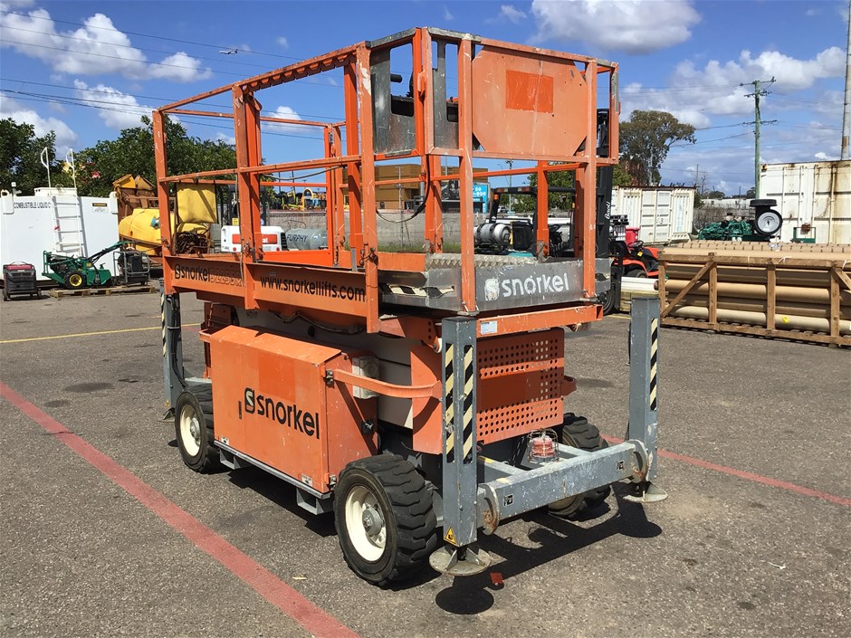 2015 Snorkel S2255RT Scissor Lift Auction (0025-7047396) | Grays Australia