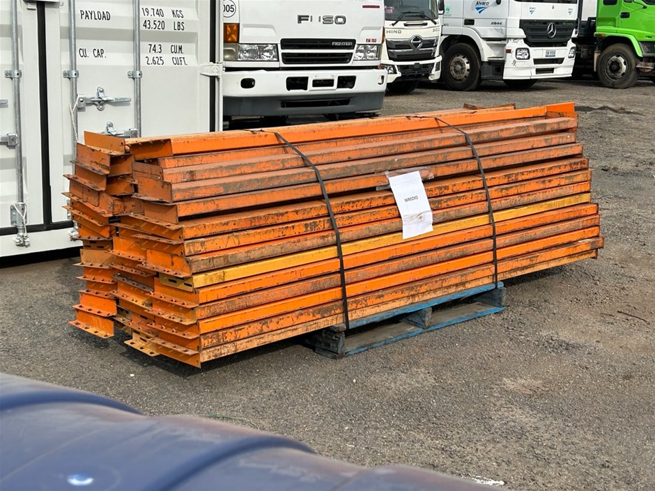 42 x Assorted Pallet Racking Beams Auction (0007-3026854) | Grays Australia
