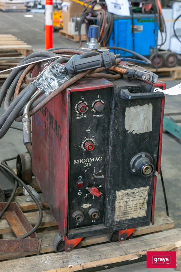 MigOMag 315 Mobile Mig Welder Auction (0027-5053985) | Grays Australia