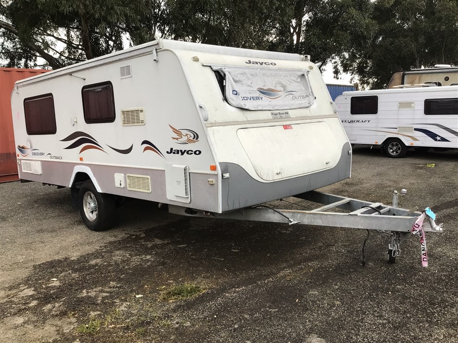 2008 JAYCO DISCOVERY CARAVAN - NO RESERVE Auction (0026-21009139 ...