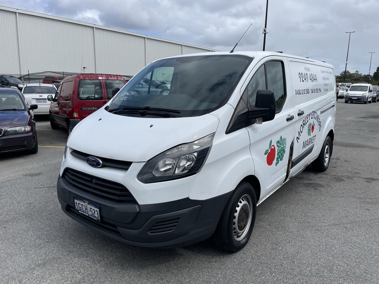 2016 Ford TRANSIT CUSTOM 340L LWB VN Turbo Diesel Manual Van Auction ...