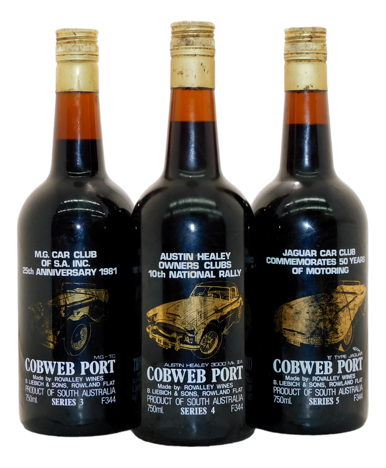 Rovalley Wines Cobweb Port Series 3,4,5 (3x 750mL Auction (0070 ...