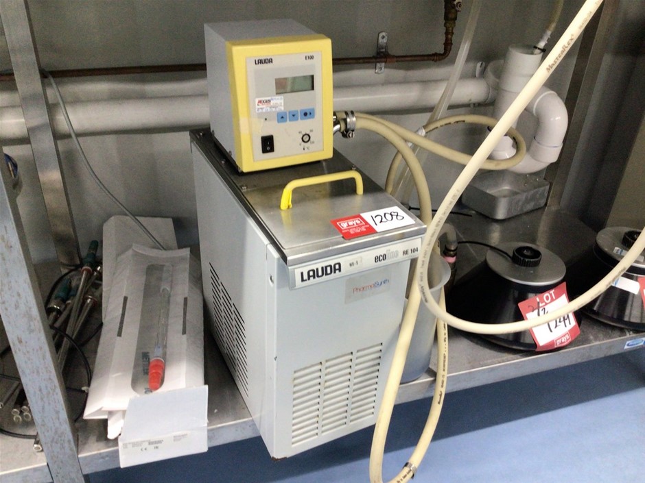 LAUDA Ecoline Recirculating Chiller with LAUDA E100 Thermostat Auction ...