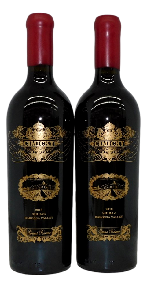 Cimicky Grand Reserve Shiraz 2018 (2x 750mL) Barossa Valley, SA Auction ...