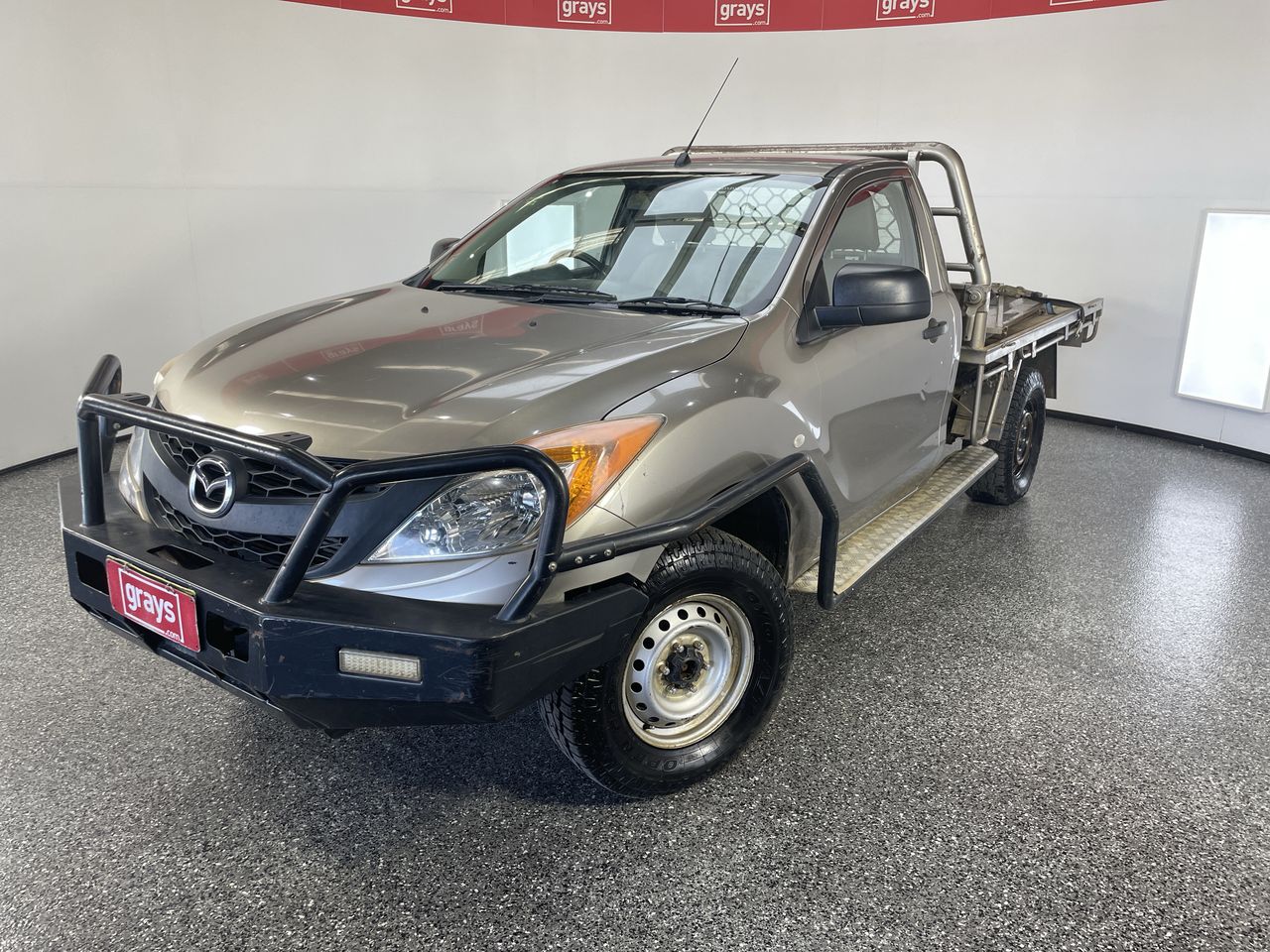 2014 Mazda BT-50 4X4 XT Turbo Diesel Manual Cab Chassis - Tipper Truck ...