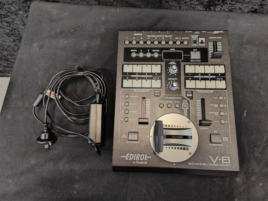 Roland V8 Vision Mixer Auction (0038-2555434) | Grays Australia