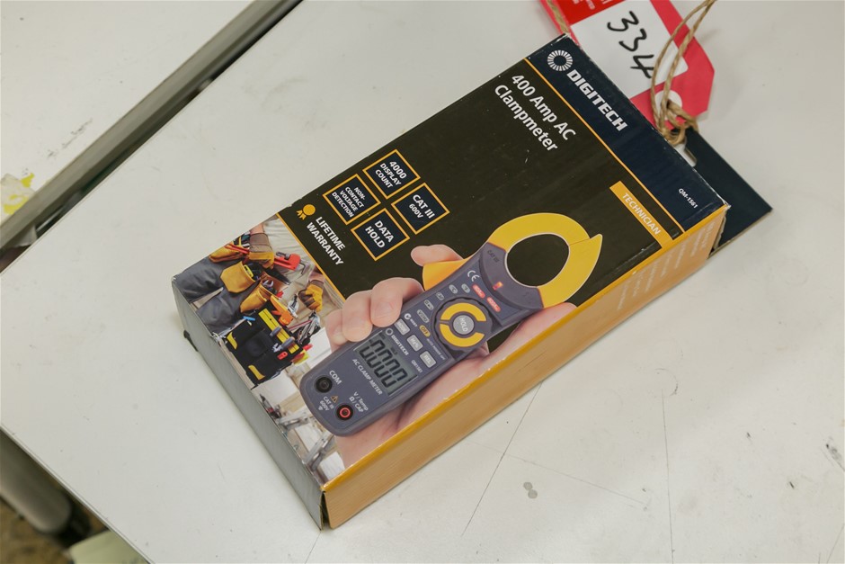 Digitech QM1561 AC Clamp Meter Auction (0334-5054124) | Grays Australia