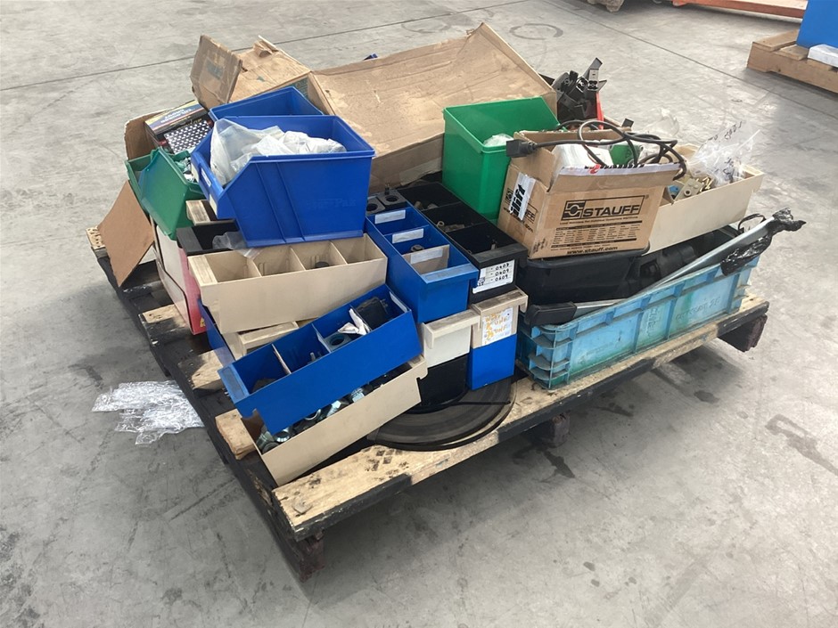 Pallet of Assorted Mechanical Parts and Fittings. Auction (0028-3027479 ...