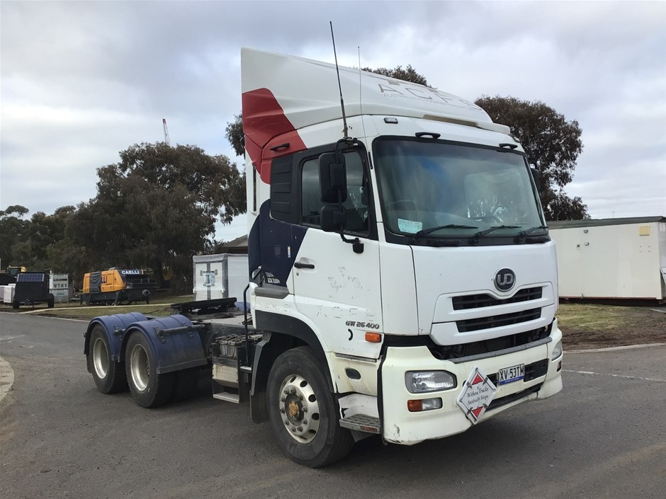 2008 UD GWB4D 6 x 4 Prime Mover Truck Auction (0001-3027690) | Grays ...