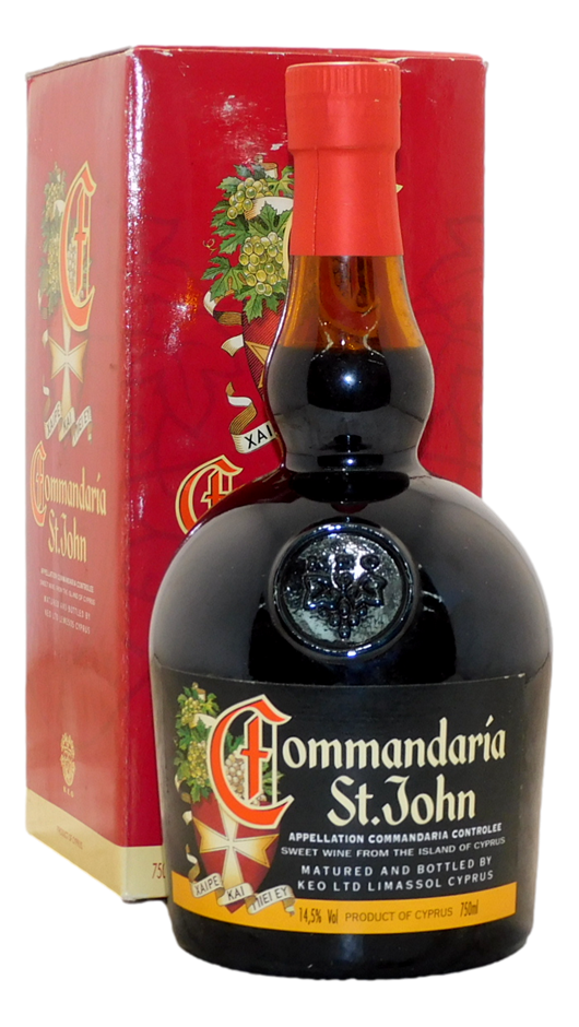 Keo Commandaria St John Liqueur NV (1x 750mL), Cyprus. Auction (0060 ...