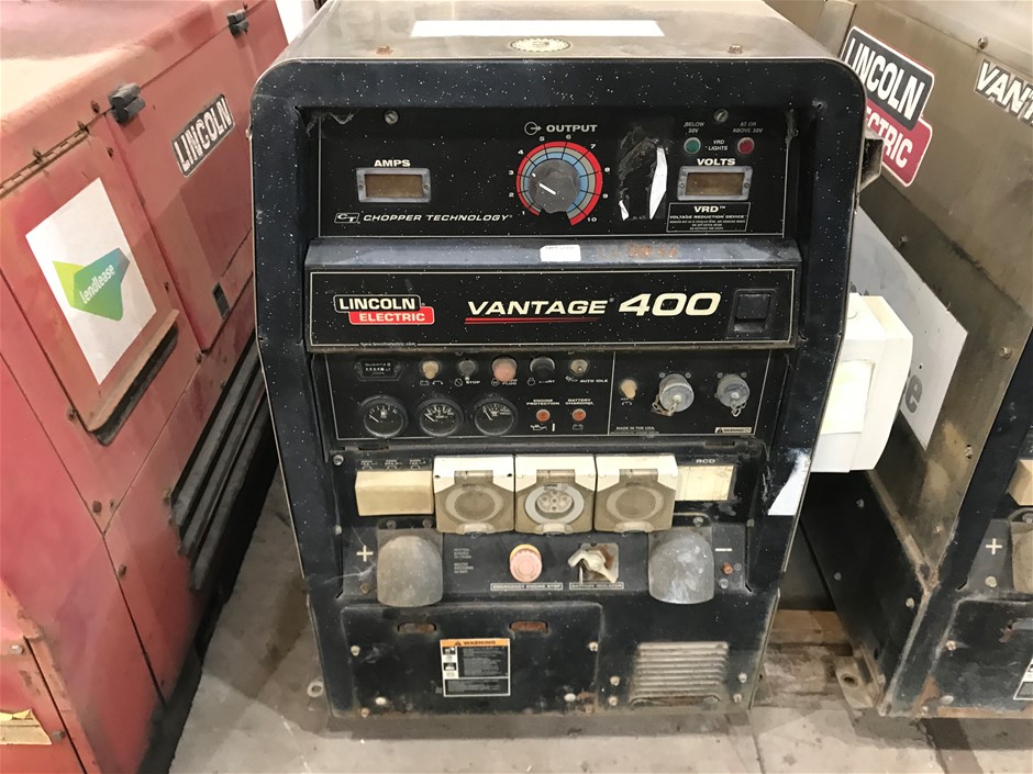 1x Lincoln Electric Diesel Welder/Generator Auction (0072-3026814 ...