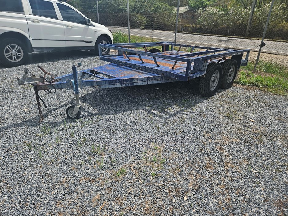 2010 Just Trailers 9X6TAN Tandem Flat Top Trailer Auction (0003-7047508 ...