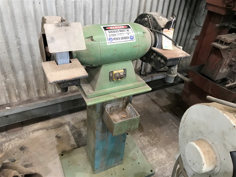1 x Double Ended Pedestal Grinder Auction (0043-3026814) | Grays Australia