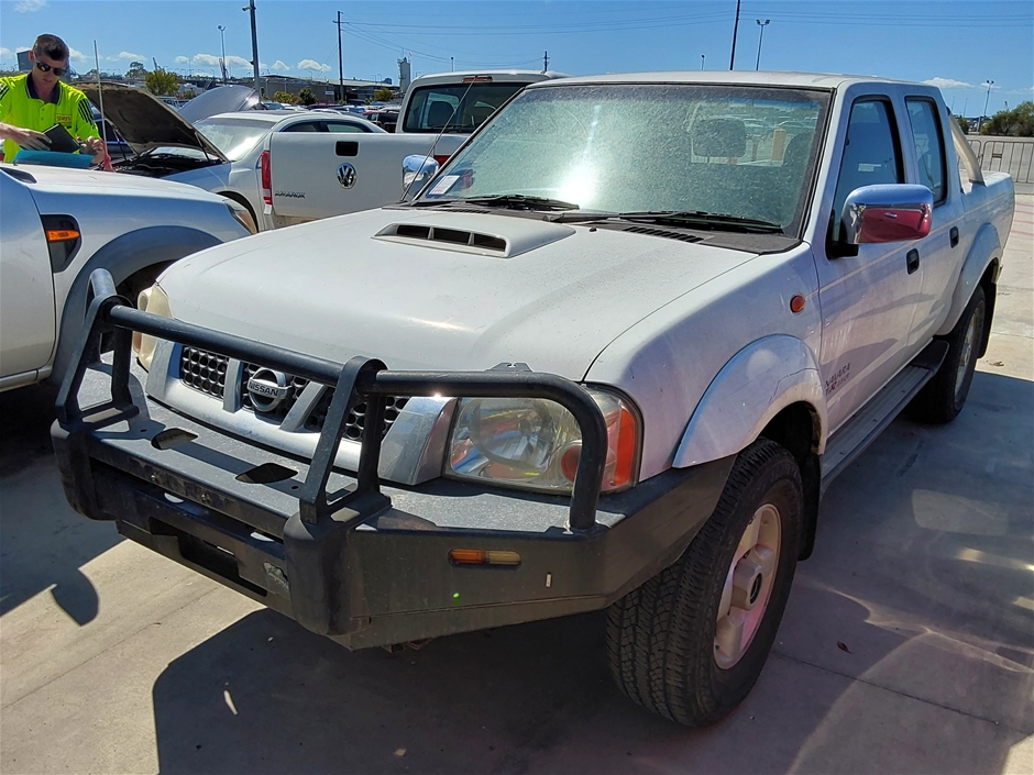 2012 Nissan Navara 4X4 ST-R D22 Turbo Diesel Manual Dual Cab Auction ...