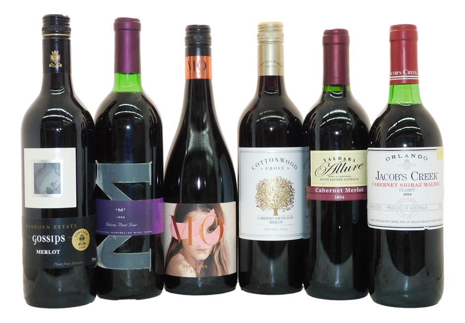 Pack of Assorted Red Blends (6x 750mL) Multi Region, Mixed Closure ...