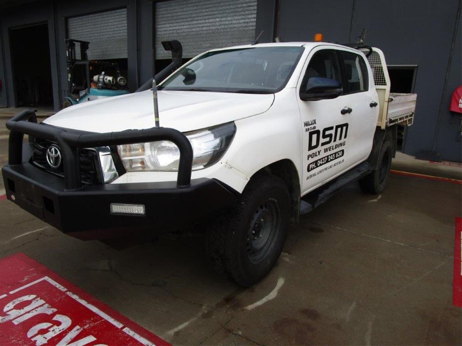 2018 Toyota Hilux 4WD Automatic Dual Cab Chassis Auction (0002-50706445 ...