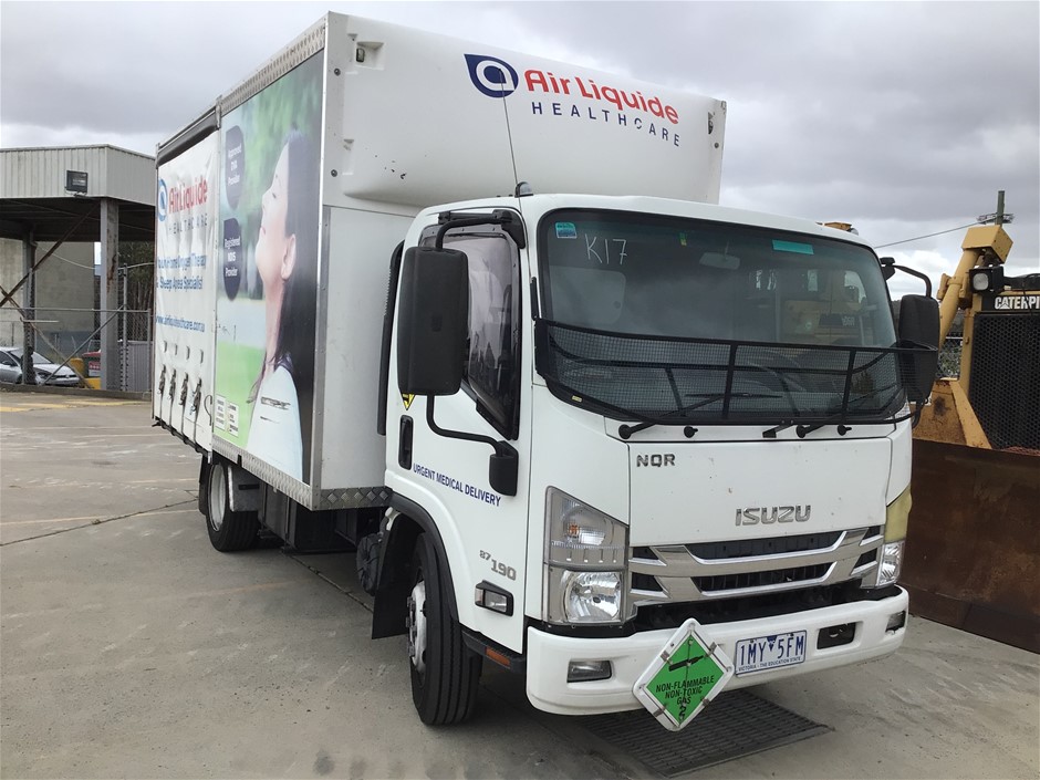 2018 Isuzu NH NQR 4 x 2 Curtainsider Rigid Trucks