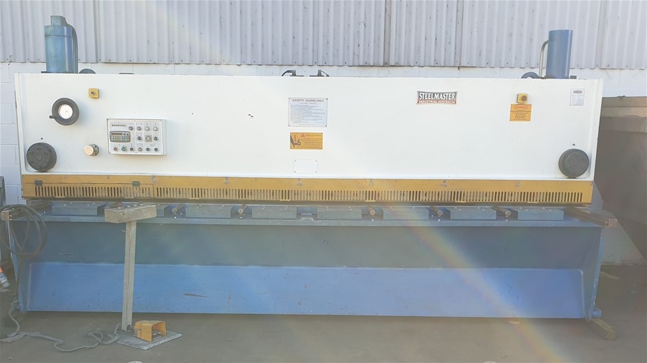 2017 Steelmaster Industrial Australia Guillotine Auction (0001-5054437 ...