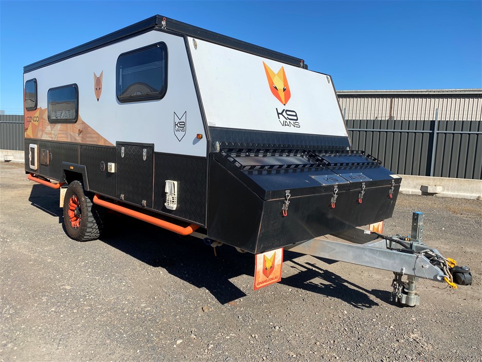 2022 K9VANS DINGO POP TOP CARAVAN