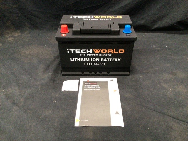 1 x iTechWorld ITECH1420CA Lithium Ion Battery Auction (0001-9046357 ...