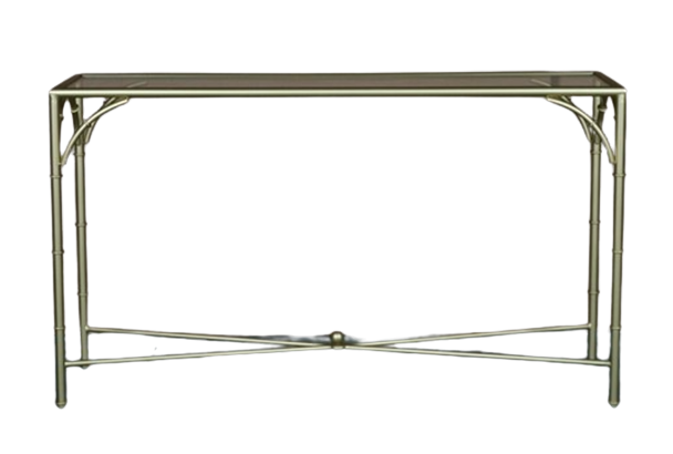6598 Victoria Console Table Glass Top Auction (0097-5054450) | Grays ...