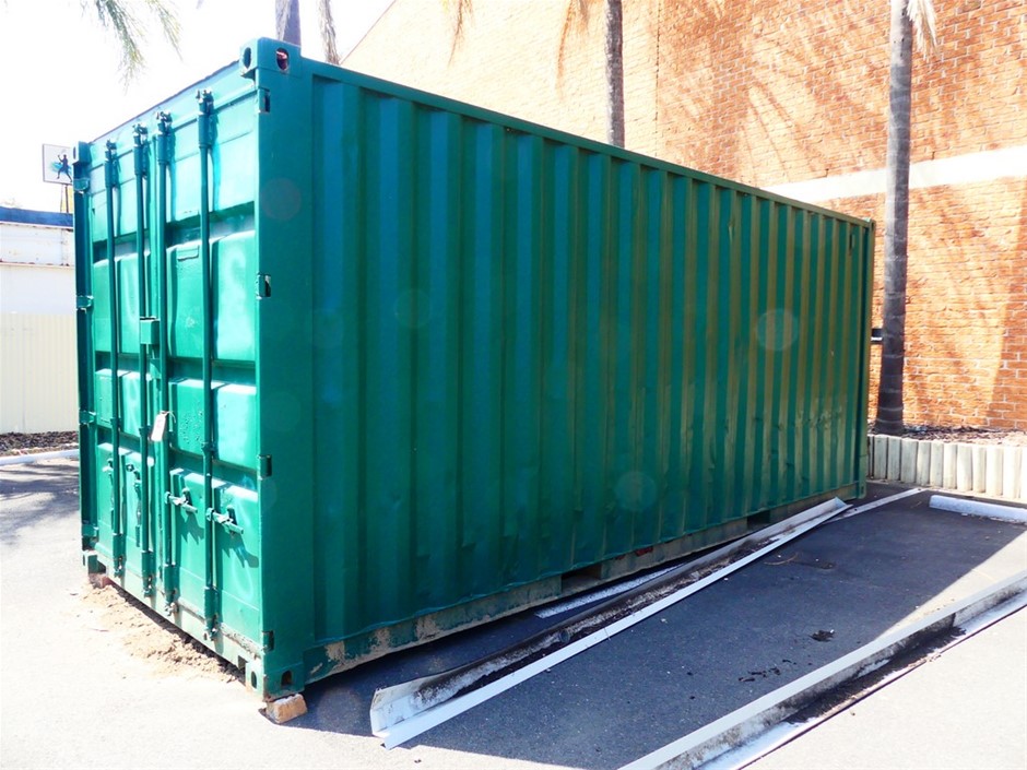 20 Foot Shipping Container Auction (0300-5054324) | Grays Australia