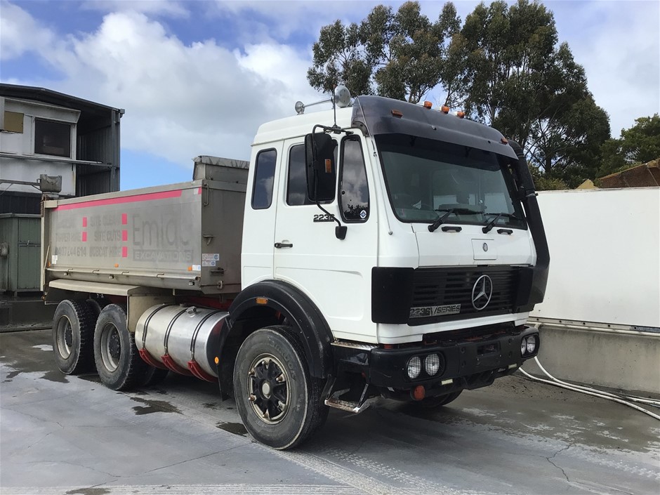 1986 Daimler Benz 2236S/30 6 x 4 Tipper Truck Auction (0001-3027291 ...