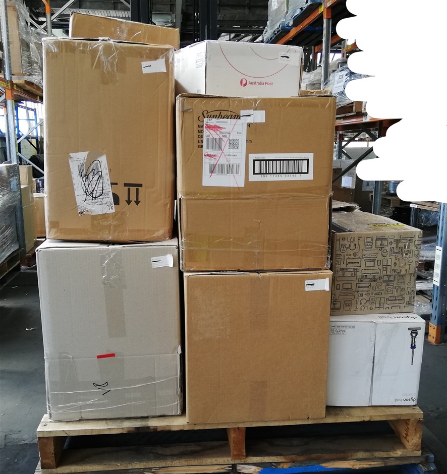 Pallet of USED/UNTESTED Dyson/iRobot Vacuum Cleaners Auction (0002 ...