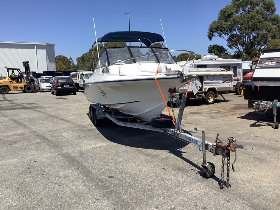 Regent Viscount 5.8m Half Cabin 200hp E-Tec Auction (0001-70010183 ...