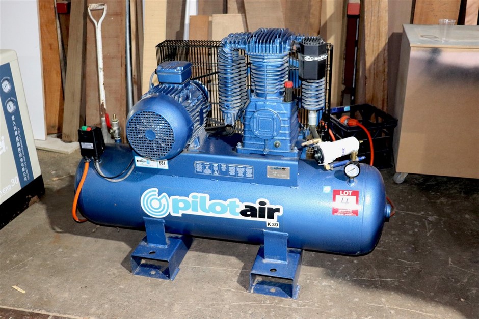 Pilot K30 Receiver Mounted Air Compressor Auction (0064-5054422 ...